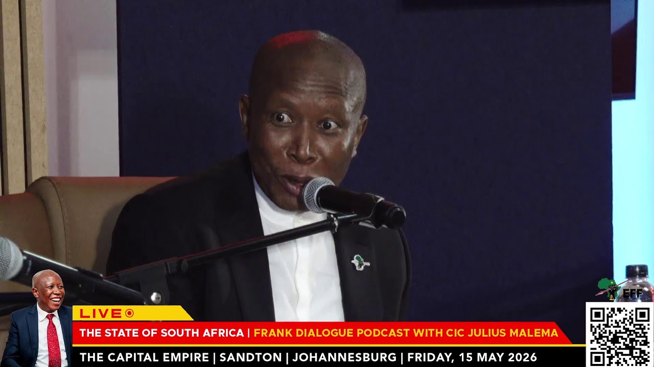 President, Julius Malema’s round table discussion on the Frank Dialogue