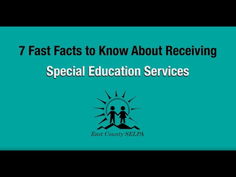 Qualifying for Special Education