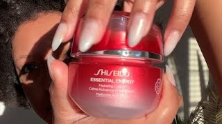 Reviewing Essential Energy Hydrating Cream with Taylor Anise I Shiseido
