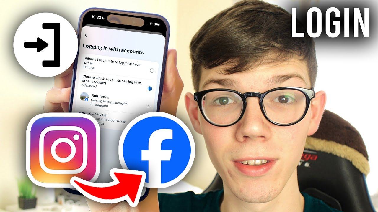 How To Login To Instagram Using Facebook - Full Guide