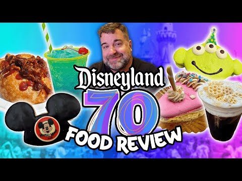 REVIEW: Disneyland's 70th Anniversary Food and Drinks