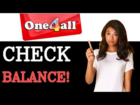 How To Check Balance On One For All Gift Card (2025)