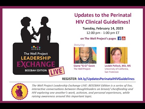 Updates to the Perinatal HIV Clinical Guidelines!