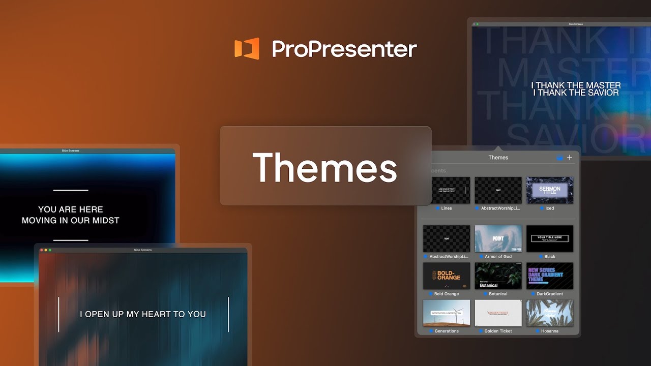 ProPresenter- Themes
