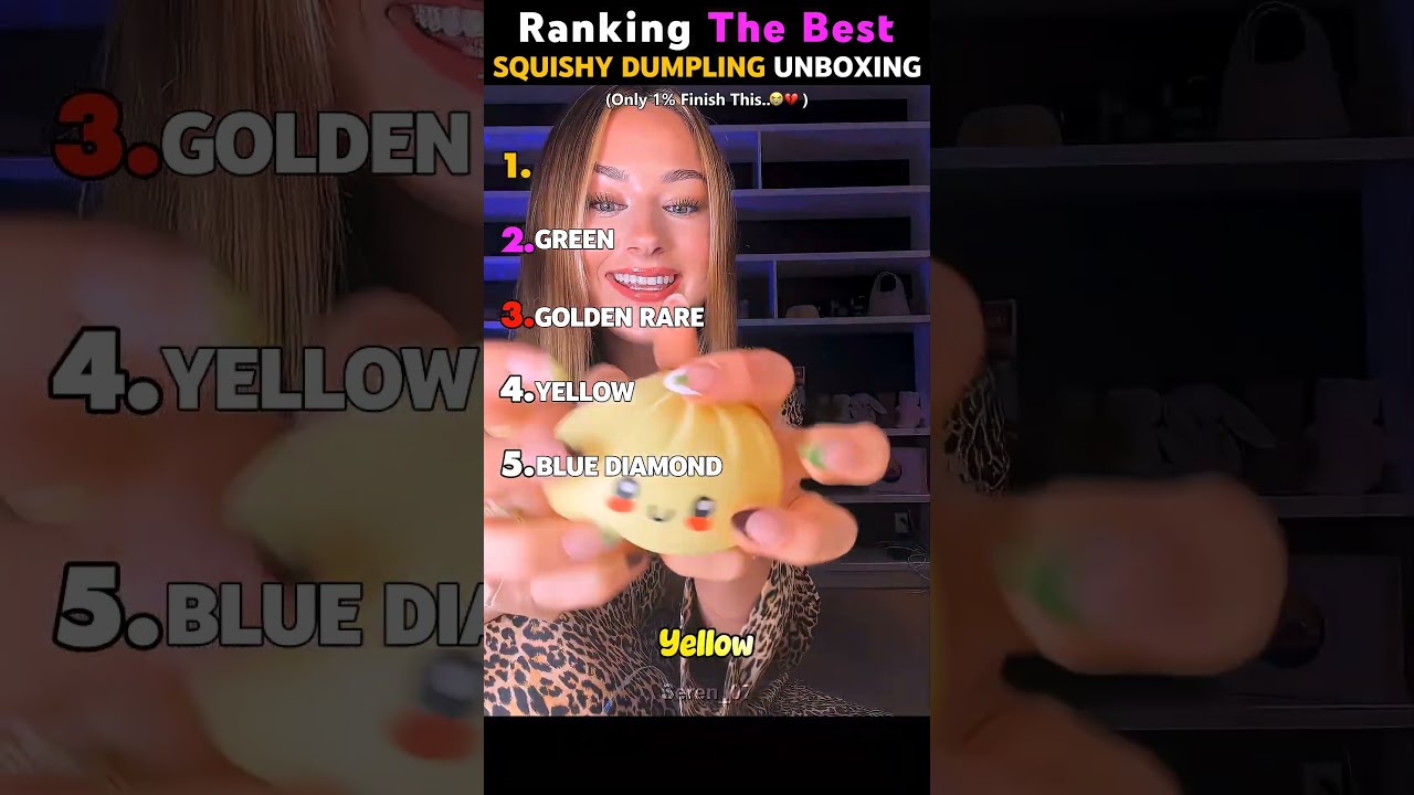 Ranking The Best Squishy Dumpling Unboxing 😭😱