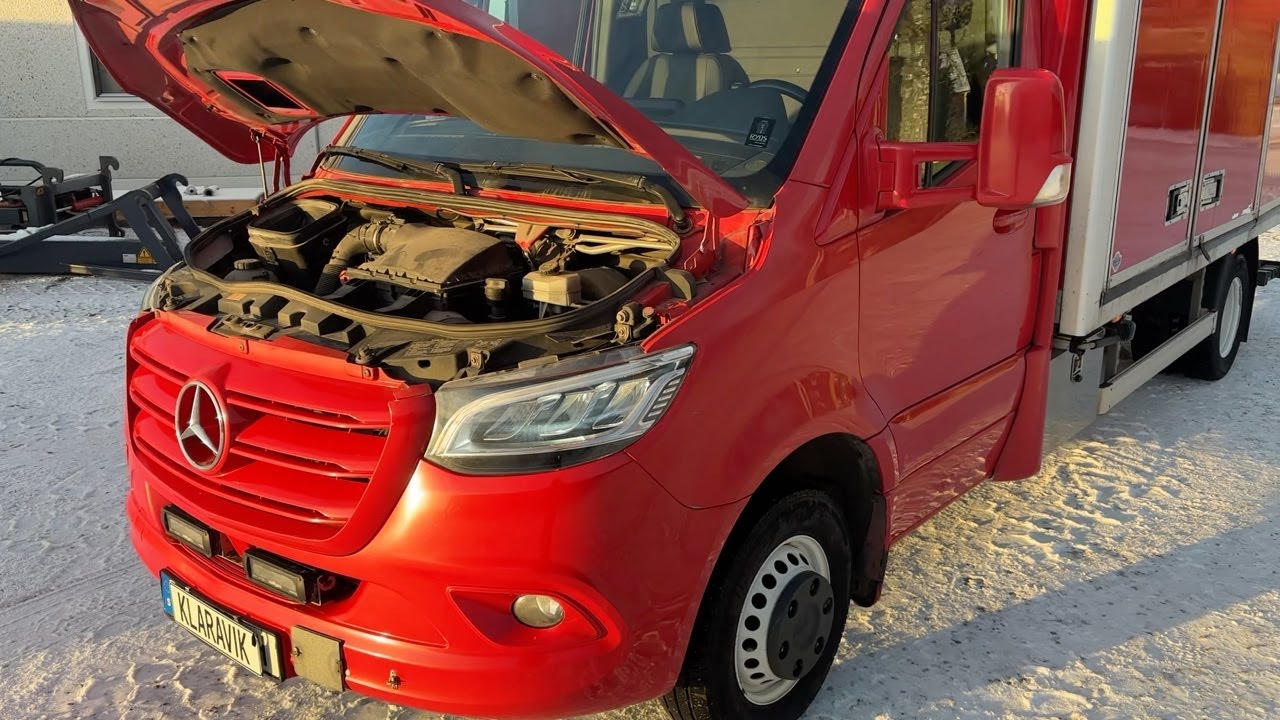 Lastbil Mercedes-Benz Sprinter, Uppsala, Klaravik auktioner