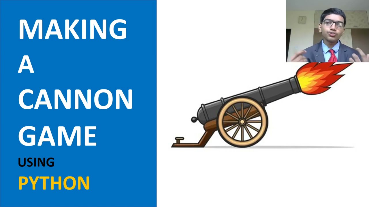 Creating a Cannon Game Using Python
