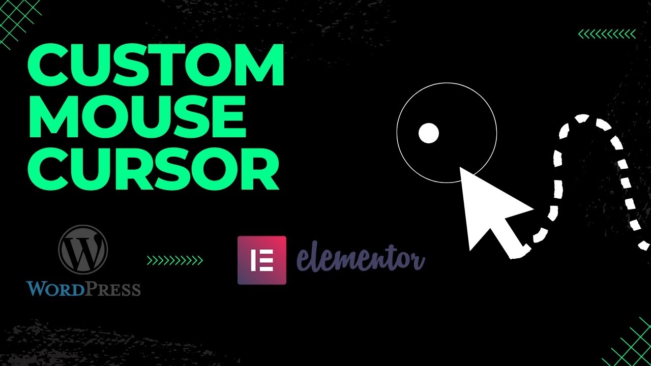 Creating custom cursors in Wordpress and Elementor