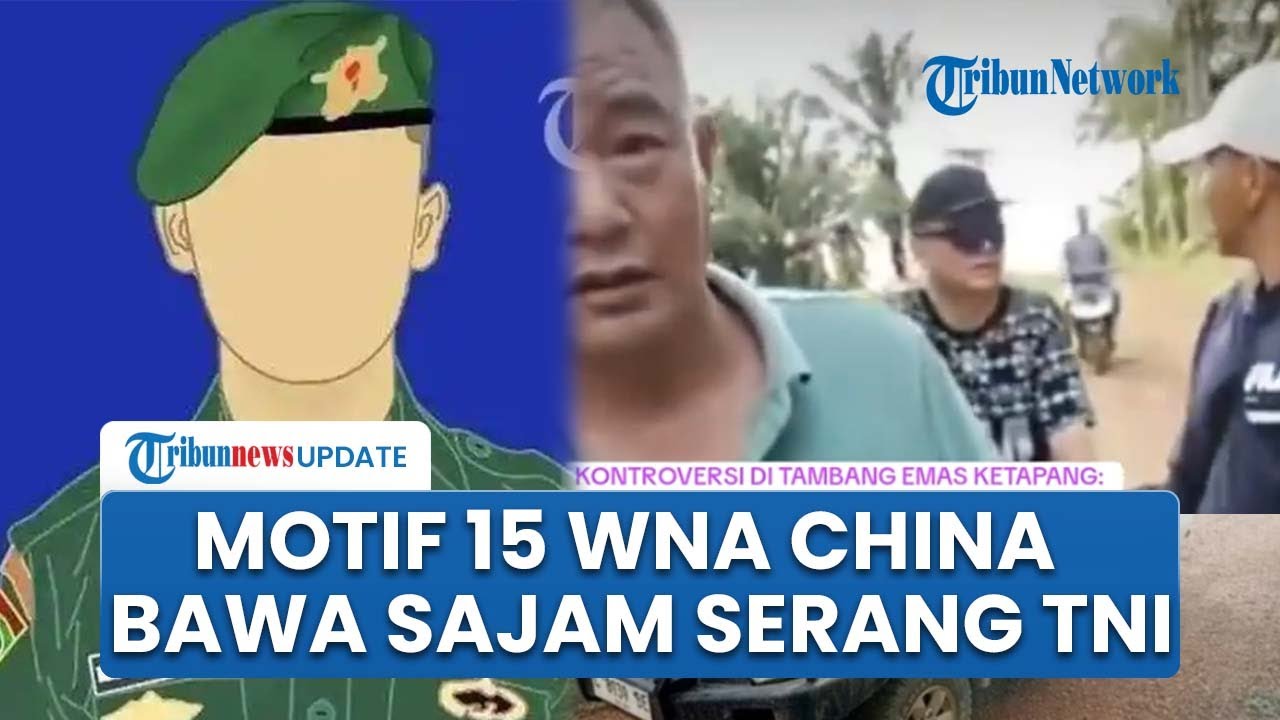 Kronologi 15 WNA Ngamuk, Bawa Senjata Tajam Serang 5 TNI di Tambang ...