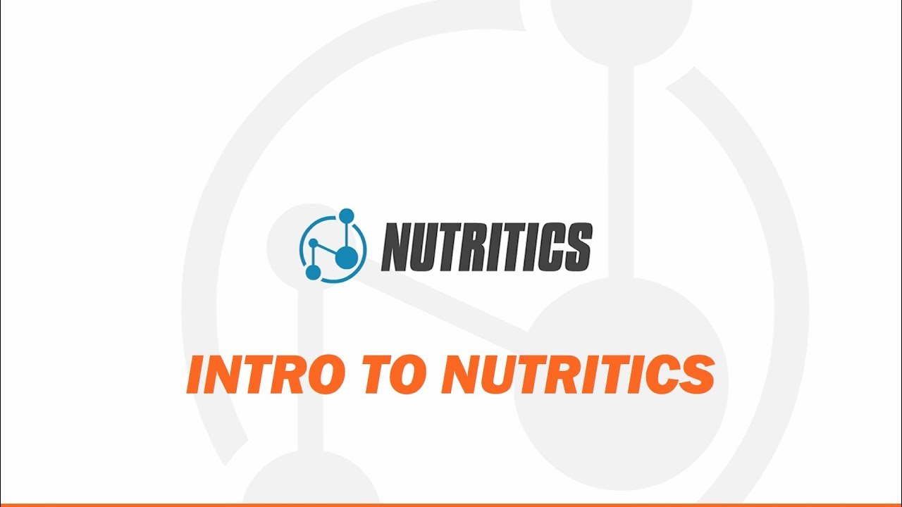 Intro to Nutritics