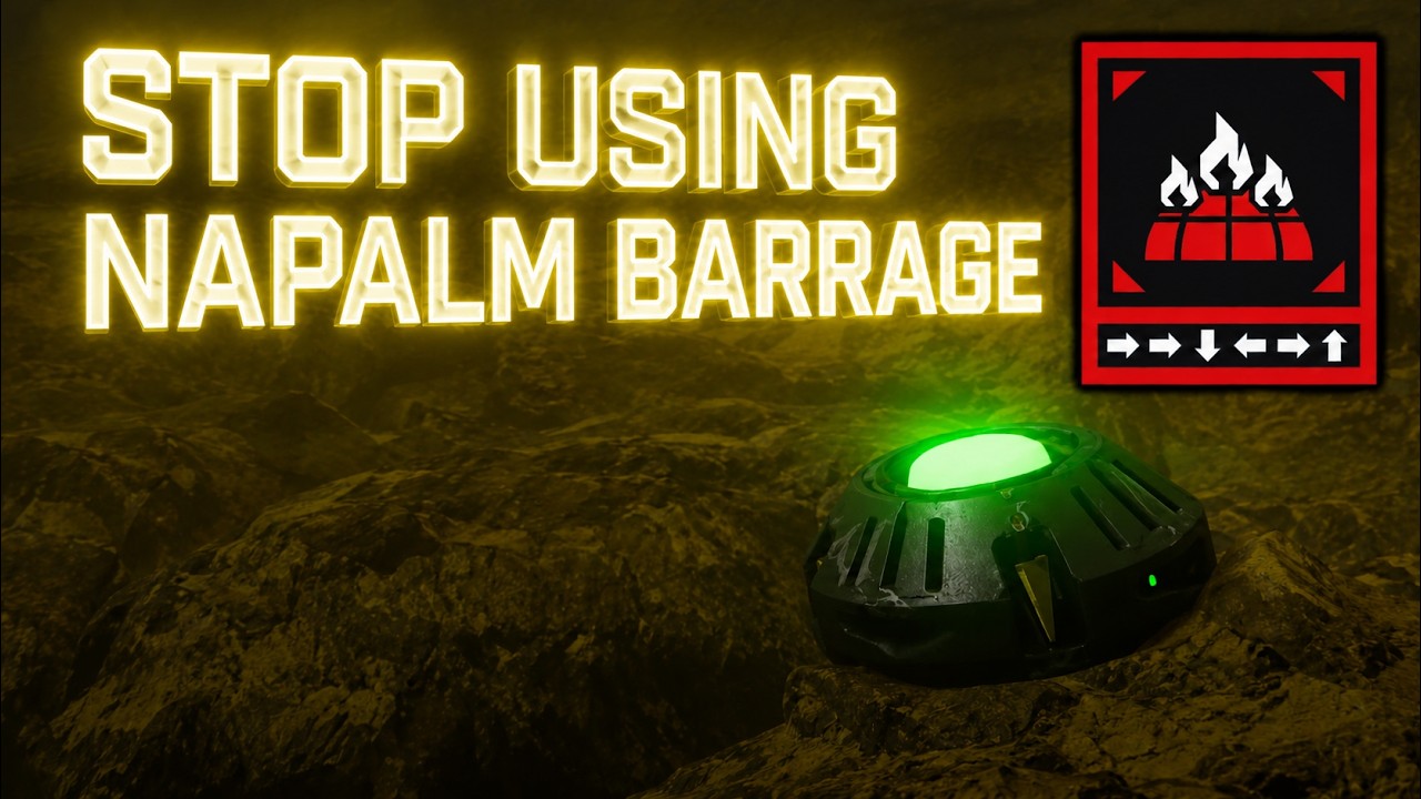 Napalm Barrage Is Overrated Use THIS Instead | Helldivers 2