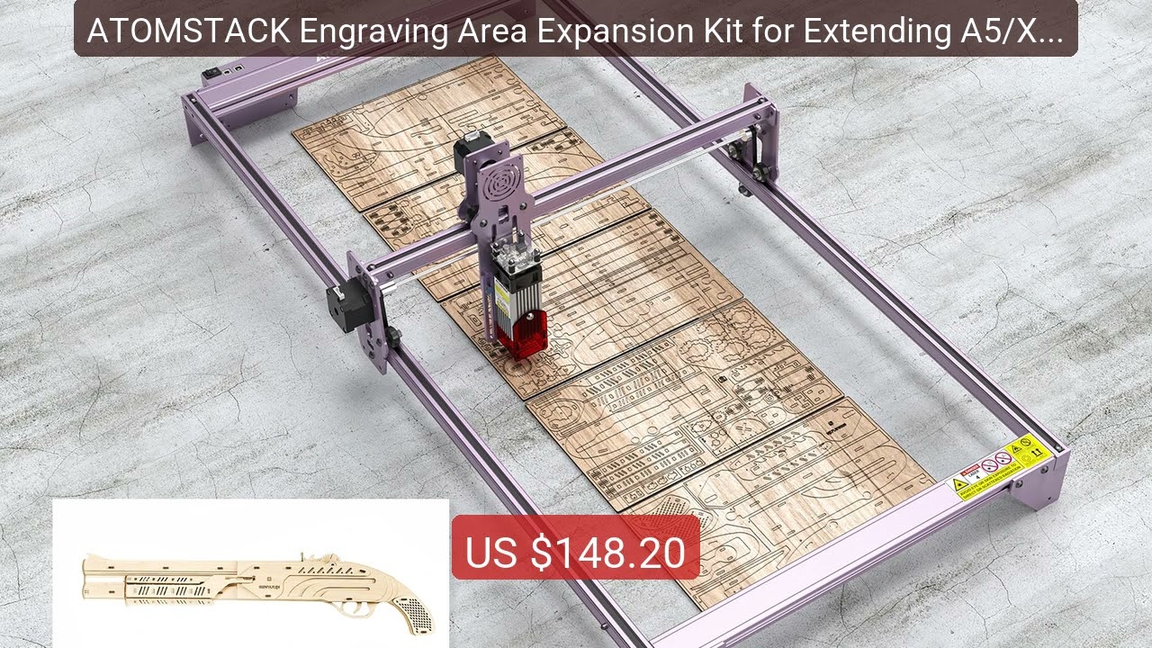 ATOMSTACK Engraving Area Expansion Kit for Extending A5/X7/... — Top Pick 2026 | Unbeatable Price!