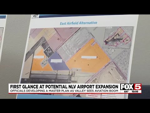 First glance at potential North Las Vegas Airport expansion