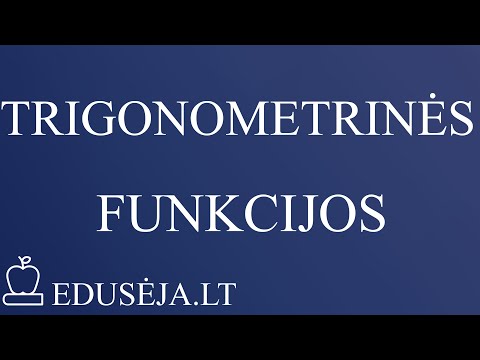 Trigonometrinės funkcijos