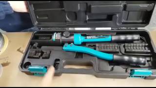 Steel Wire Rope Hydraulic Crimping and Swage Tool | GS Products