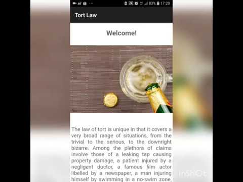 Law Made Easy! Tort Law - Android App by SSPRO Ltd