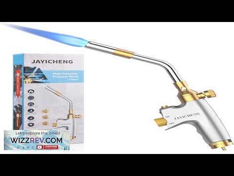 Propane Torch Head kit High Intensity Trigger Start Mapp Gas Torch JS12000 Review