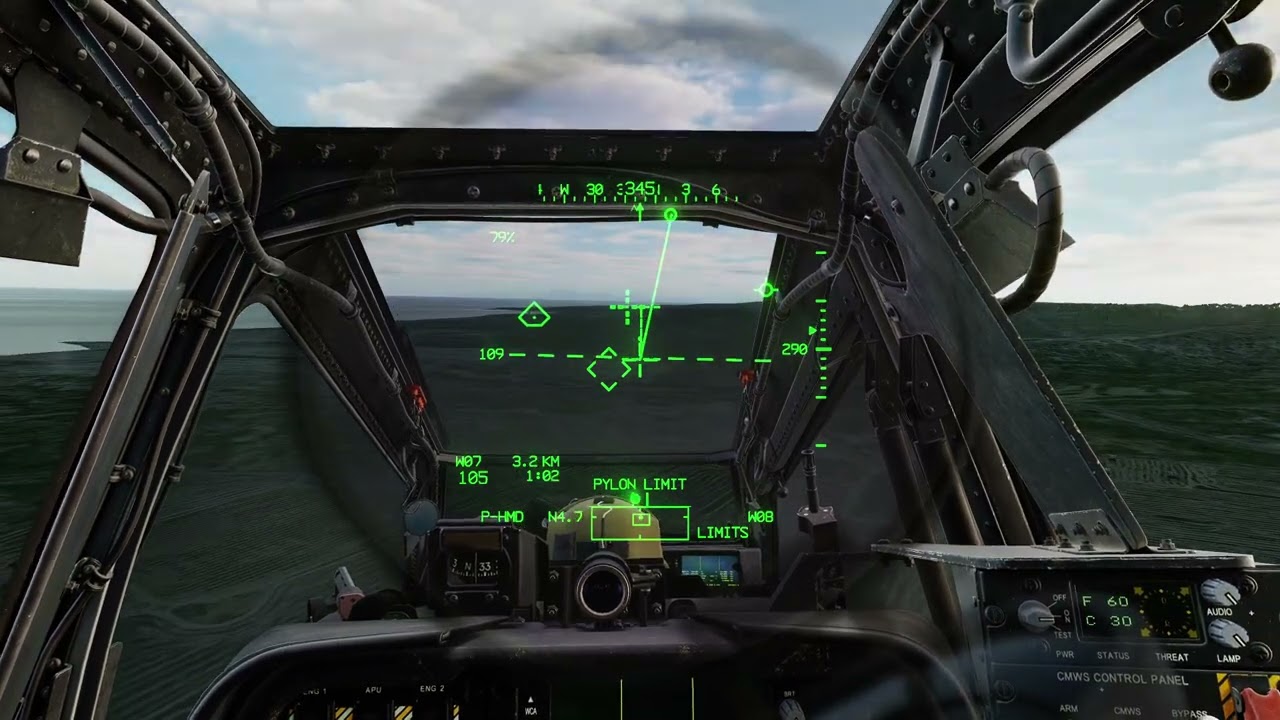 DCS AH-64D Tutorial 4 - Pilot Rockets 1