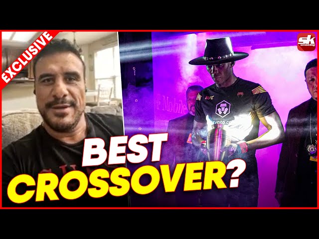 Alberto Del Rio reacts to Israel Adesanya's entrance as WWE icon The ...