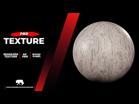 Wood Texture 4K #27 Wooden Sheet - Wooden Panel - Wood Plate for Archviz | Rendering | Furniture