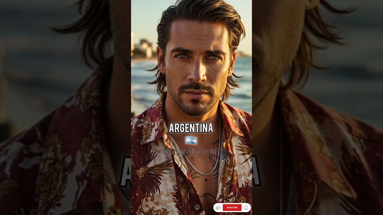 The Most Handsome Male Features According to AI  pt39 #shortvideo #explore #facts  #fyp #prettyman