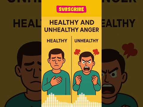 What's the DIFFERENCE Between Healthy and Unhealthy Anger? | Healthy and unhealthy anger | #anger