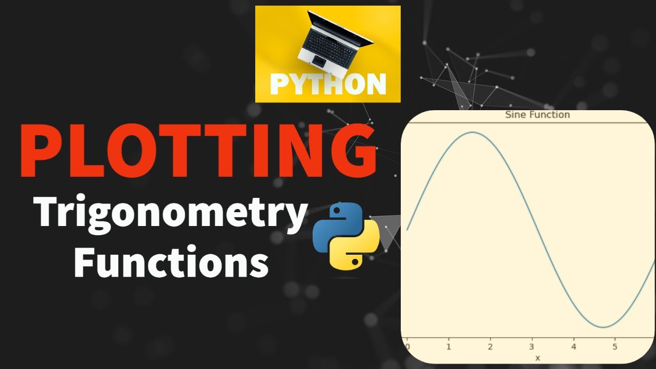 Plotting Trigonometric Functions in Python | Sine - Cosine | Matplotlib | Python Programming