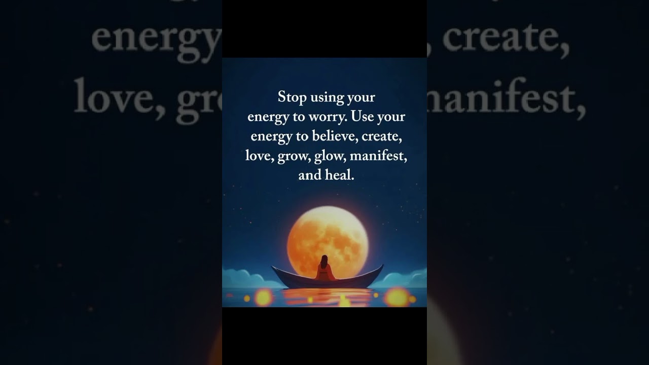 Worry Less Create more. #motivation #love #youareoneofakind