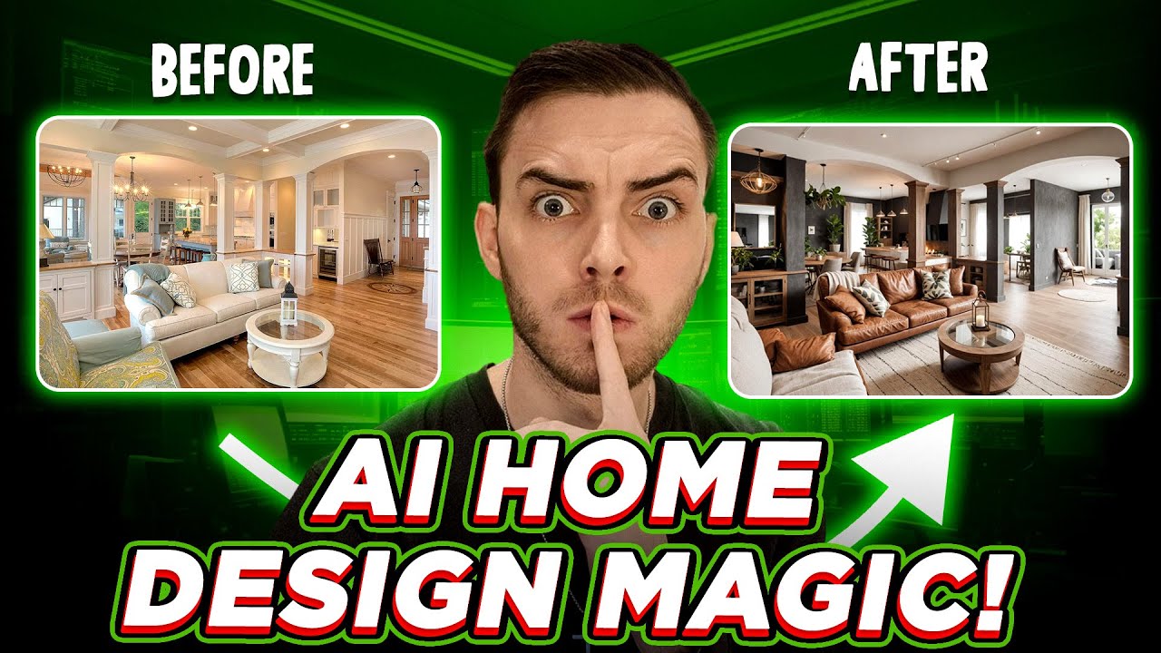 Best AI Interior Design Tool? Virtual Staging Software + Exterior Home Remodel Visualizer
