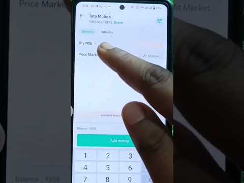 Limit Price or Market Price in Groww App