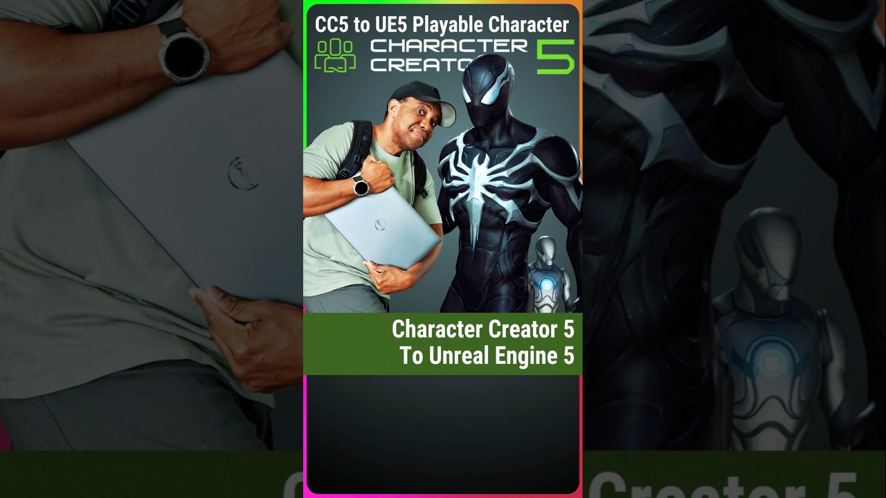 Custom Playable Characters Easily In Unreal Engine 5 with Character Creator 5