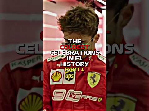 The Coldest Celebrations In F1 History #formula1 #edit