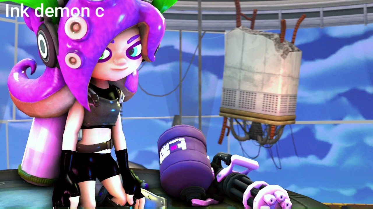 [splatoon sfm] Octoling walk-
