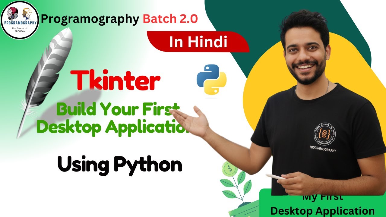 Python Tkinter | Build Your First Desktop Application