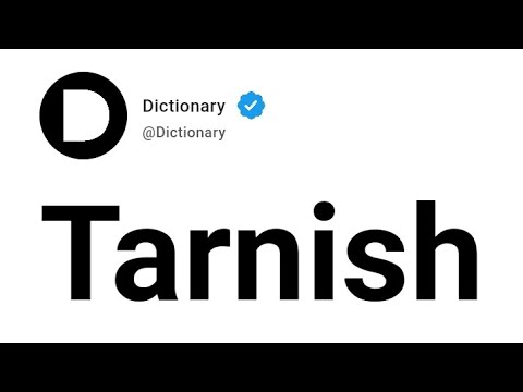 Tarnish Meaning In English