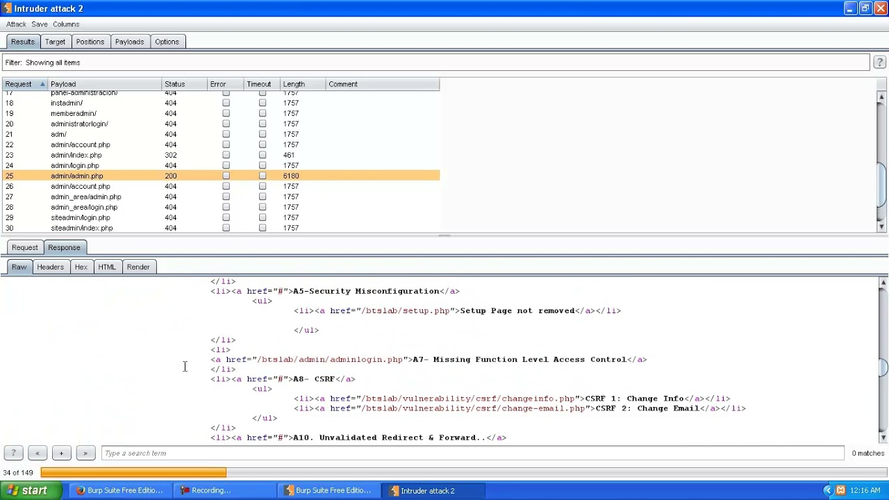 OWASP TOP 10 A7- Missing Function Level Access Control Demo 2