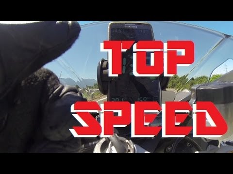 BMW S1000RR REAL TOP SPEED GPS