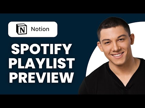 How to Add a Spotify Playlist Preview to Notion