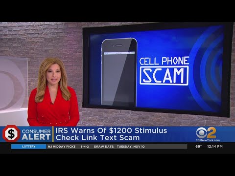 Officials Warn Of IRS Stimulus Check Text Message Phishing Scam