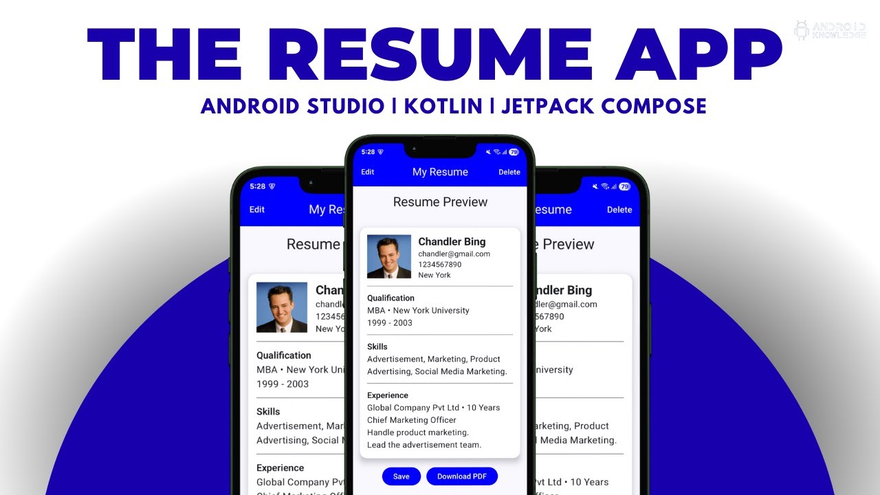 Build a Resume Builder App using Firebase & Jetpack Compose | Android Project Tutorials 2025