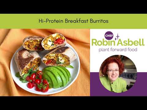 Hi-Pro Breakfast Burrito-Meal Prep to freeze, or eat now!