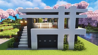 ⚒️ Minecraft | How To Build a Three-Story Wooden House | Survival House ...