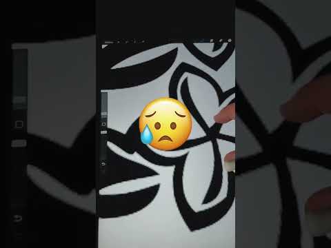How to Convert Low-Res Graphics to High-Res in Procreate #Shorts