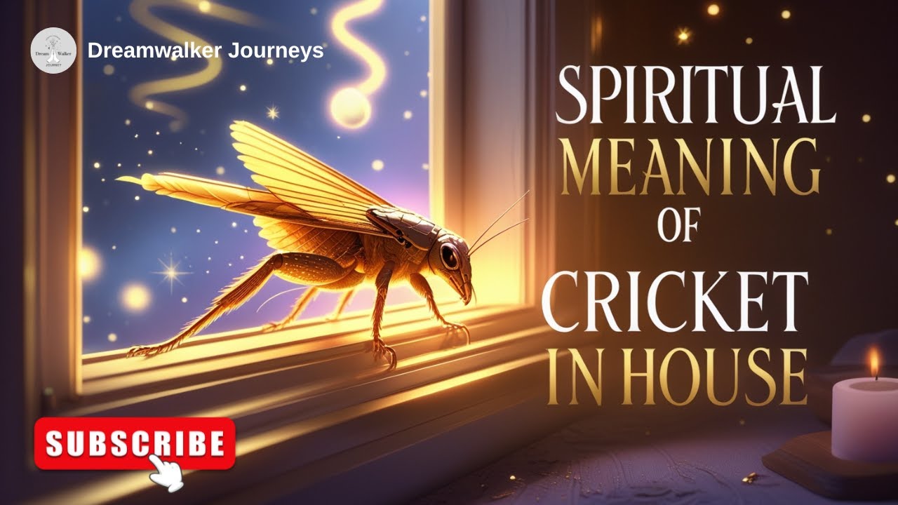 Spiritual Meaning of Cricket in the House: Luck, Prosperity & Messages from the Universe