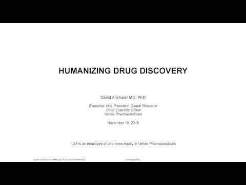 David Altshuler - Humanizing Drug Discovery
