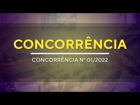 CONCORRÊNCIA N° 01/2022 14H00 - 16/11/2022