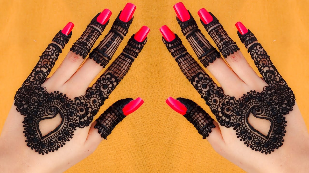 Easy Stylish Mehndi design for eid | beautiful simple Mehndi design back hand | Eid Special