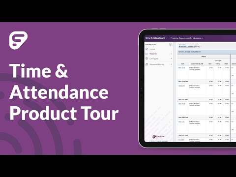 Frontline Time & Attendance - Absence Management Software Tour
