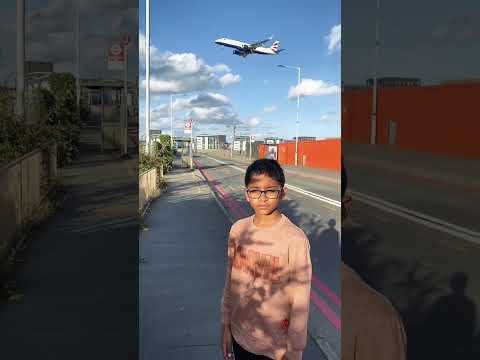 Visit at London City Airport.