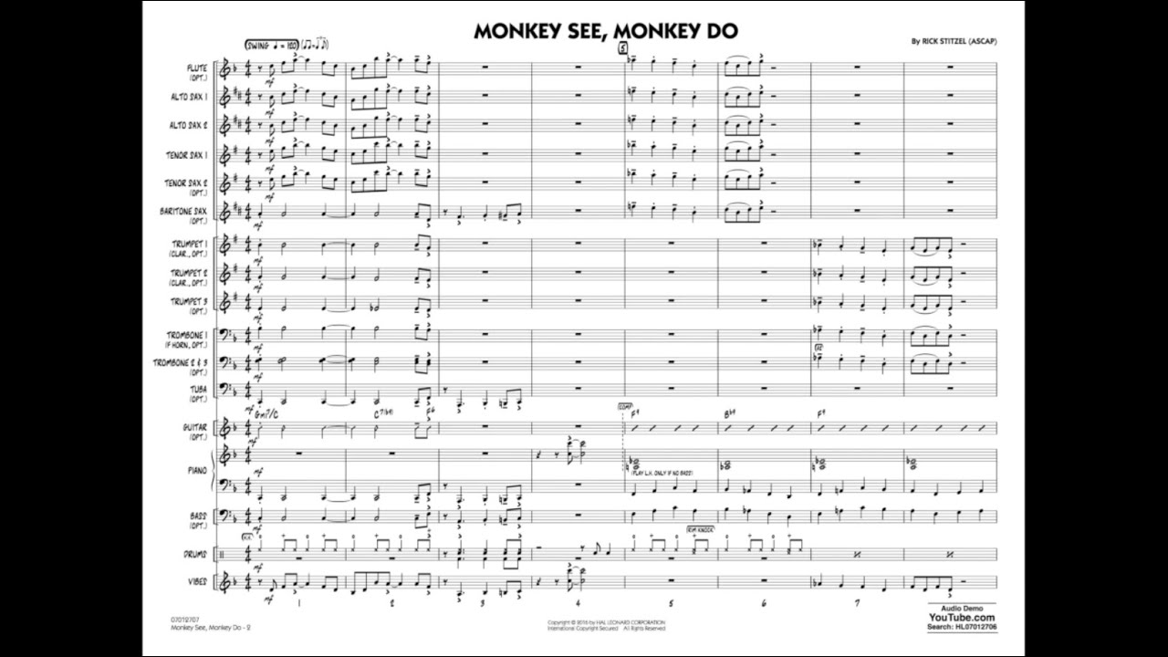 Monkey See, Monkey Do by Rick Stitzel